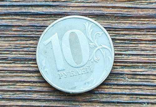 Монета 10 из светлого металла