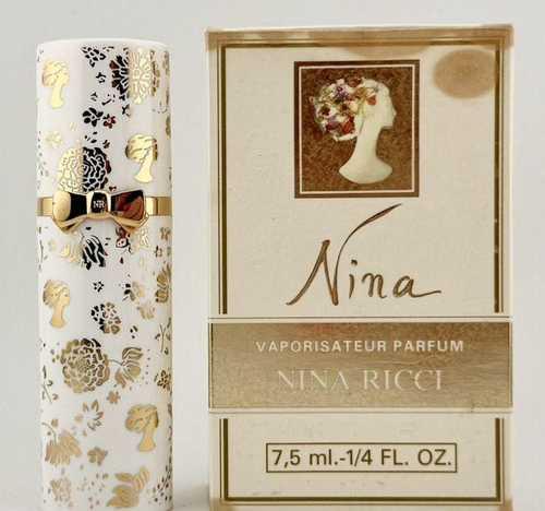 Nina Ricci Nina духи 7,5 мл винтаж бу 87 кофр