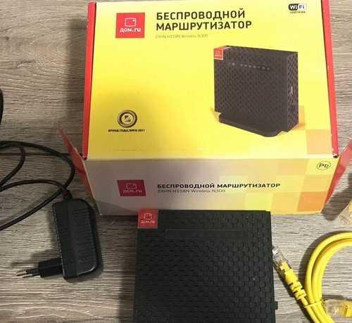 Wifi роутер дом ру zxhn H118N Wireless N300