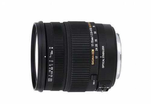 Sigma 17-70mm f/2.8-4 DC macro OS HSM Nikon новый