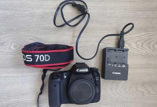 Canon 70d body пробег 22745 в отличном Кенон 70д