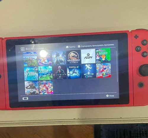 Портативная игровая приставка nintendo switch