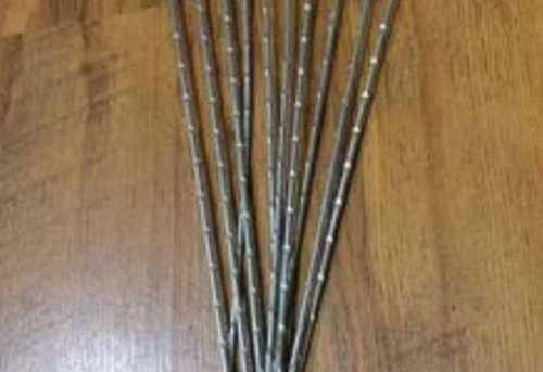 Набор шампуров на деревянных ручках 12 шт