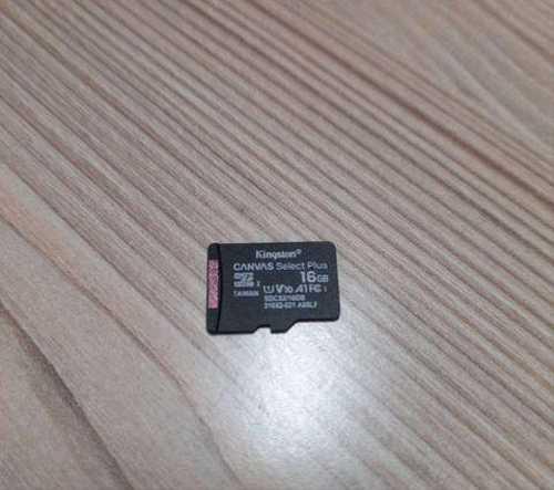 Карта памяти Micro SD 16