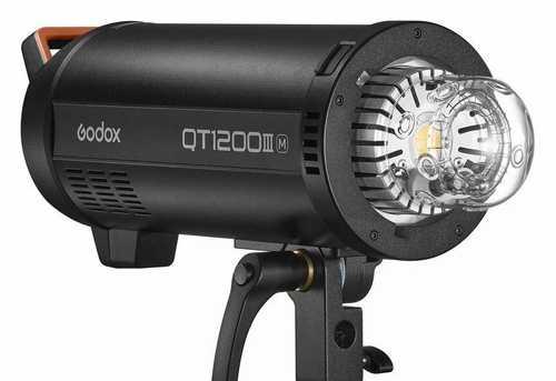 Вспышка студийная Godox QT1200iiim высокоскоростн