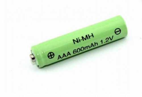 Аккумулятор AAA 1.2V Ni-Mh 600mAh 600mAh