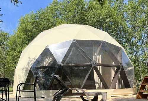 Геокупол шатер для глэмпинга диаметр 7м