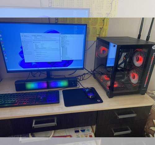 Игровой пк с монитором 200hz