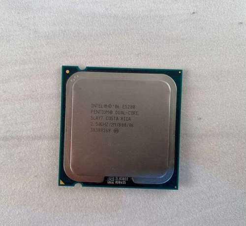 Процессор Intel pentium dual-core e5200