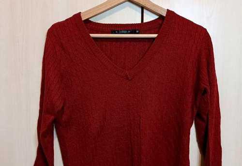 Пуловер befree бордовый М