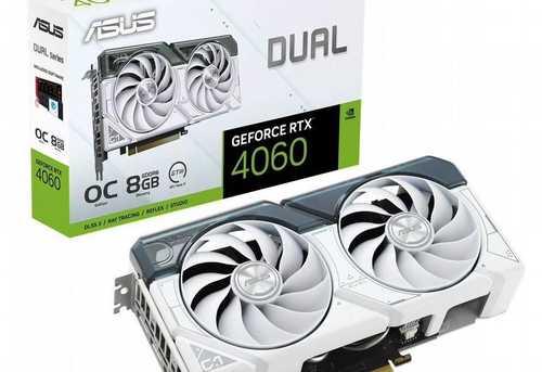 Dual-RTX4060-O8G-white /RTX4060,hdmi,DP*3,8G,D6