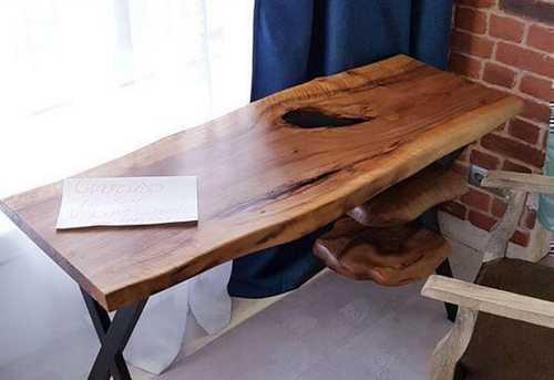 Письменный стол из массива грецкого ореха