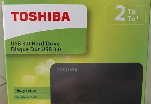 Внешний жесткий диск Toshiba 2тб