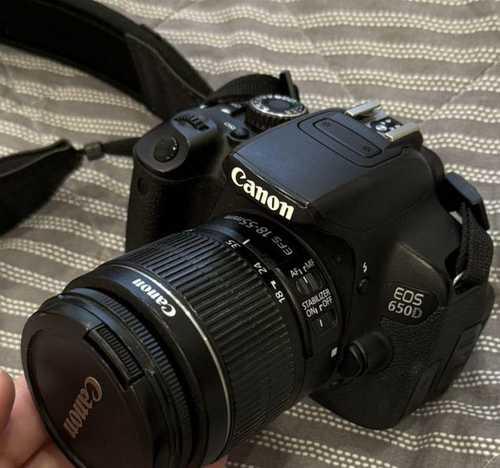 Фотоаппарат canon 650d kit 18-55mm is ii
