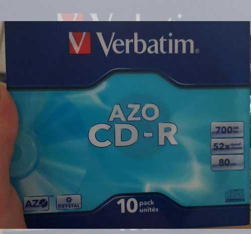 Оптический диск Verbatim Диски CD-R 700Mb