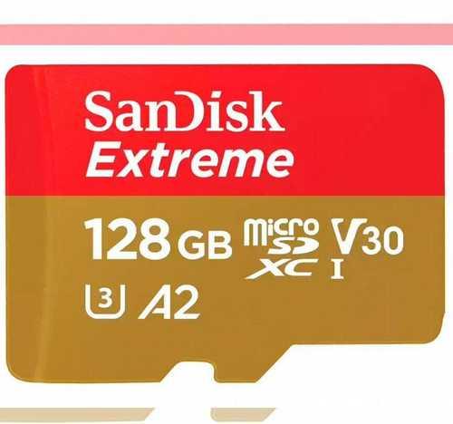 Карта памяти SanDisk Extreme 128GB (sdsqxaa-128G-G