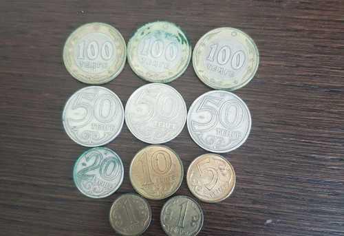 Монеты Казахстана - тенге