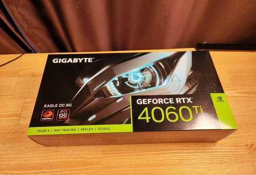 Видеокарта gigabyte GeForce RTX 4060Ti 3 FAN 8GB