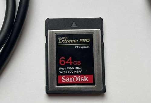 SanDisk 64GB Extreme PRO CFexpress B