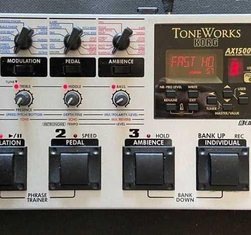 Korg ToneWorks AX1500G гитарный процессор эффектов