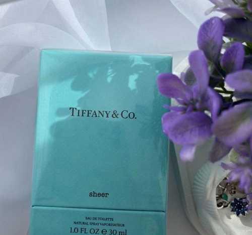 Туалетная вода tiffany & CO Tiffany Sheer 30ml