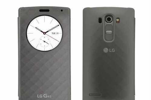Оригинальный Quick Circle Case для LG G4s (серый)