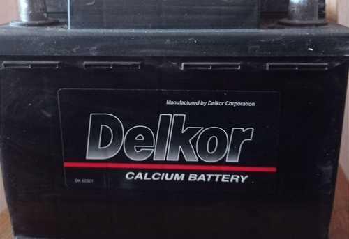 Аккумулятор автомобильный Delkor