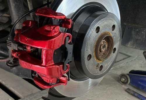 Задние тормоза mercedes w218 w212 w211 w221