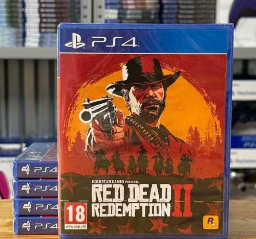 Диск Red Dead Redemption 2 PS4 (Новый)