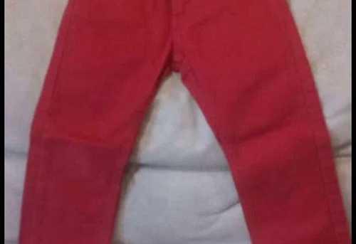 Красные джинсы от levi's 116 рост