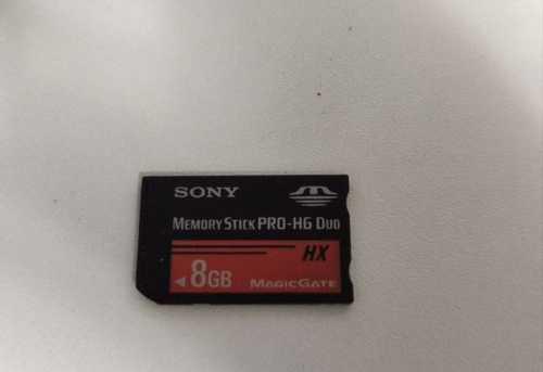 Карта памяти Sony Memory Stick Pro Duo