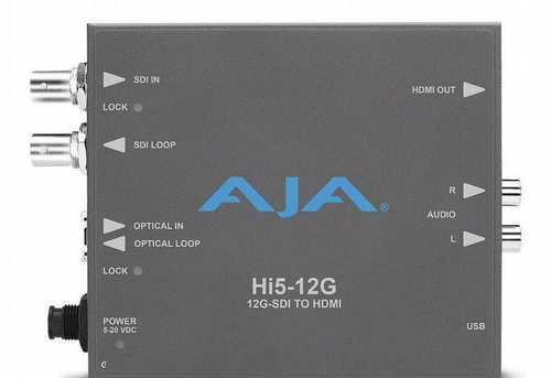 Видеоконвертер AJA Hi5-12G 12G-SDI в hdmi 2.0