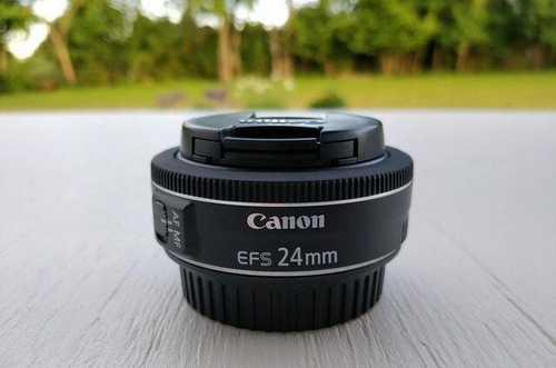 Canon объектив EF-S 24mm f/2.8 STM