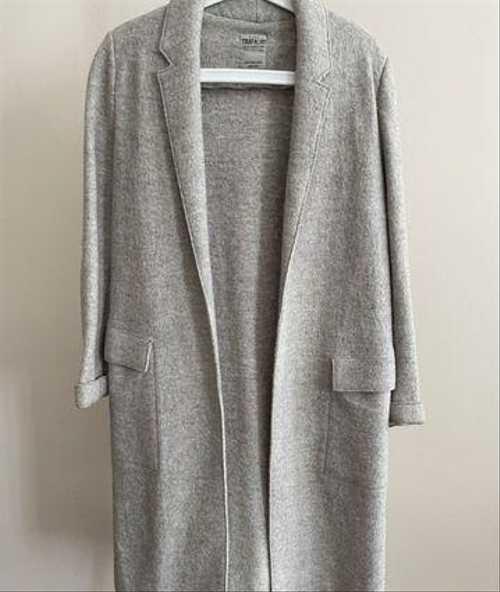 Пальто шерстяное zara