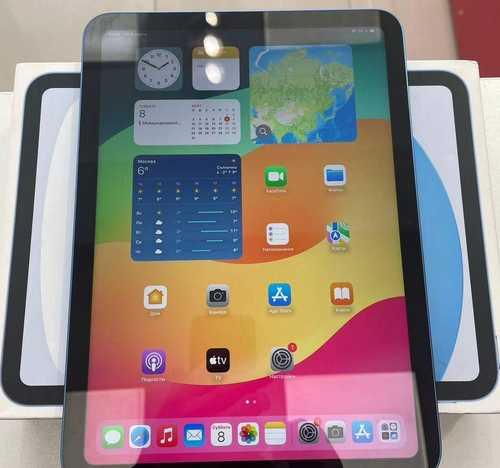 Планшет, Apple iPad 10 2022 64 гб WI-FI