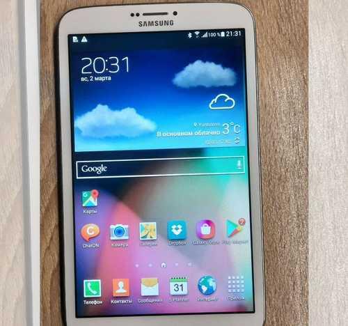 Планшет Samsung galaxy tab 3, 3G, 16Gb