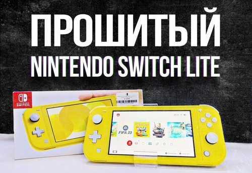Прошитый Nintendo Switch Lite + 128gb SD Card