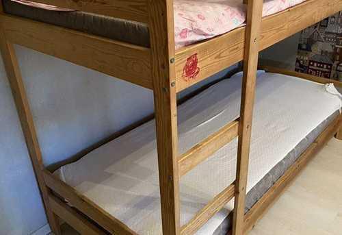 Кровать двухьярусная IKEA