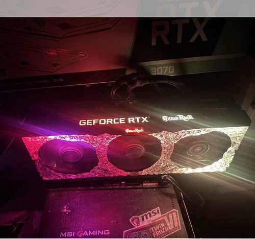 Видеокарта GameRock RTX 3070 8gb