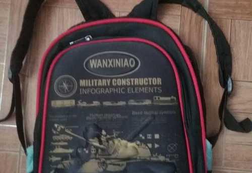 Рюкзак детский танк wanxiniao