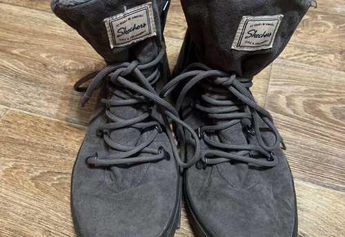 Зимние ботинки skechers