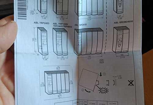 Блок питания Schneider Electric ABL8REM24030