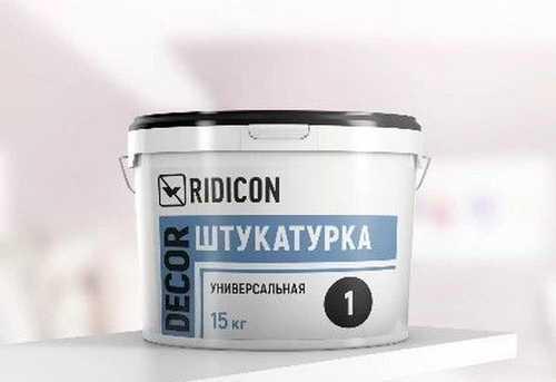 Штукатурка универсальная ridicon «Короед» зерно1-2