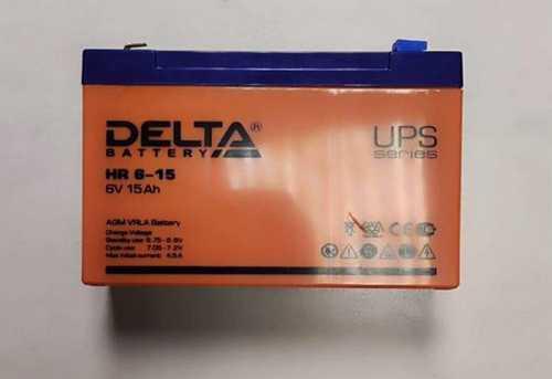Аккумуляторная батарея для ибп Delta HR 6-15