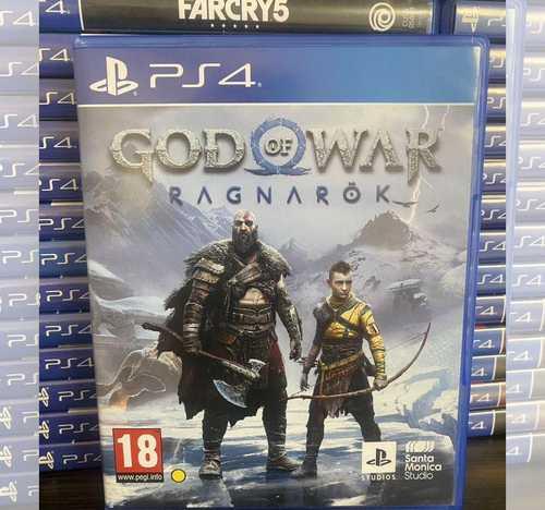 God of War - Ragnarok PS4 (б/у диск)