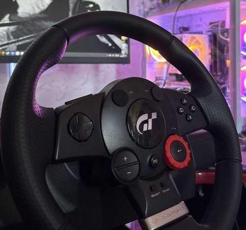 Руль logitech driving force gt