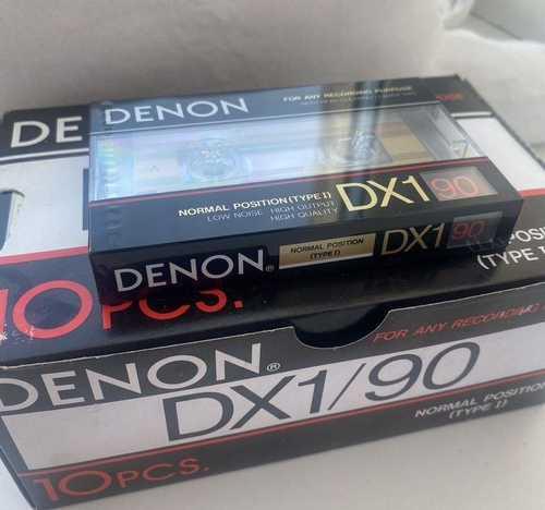 Аудиокассеты Denon DX1/90 новые