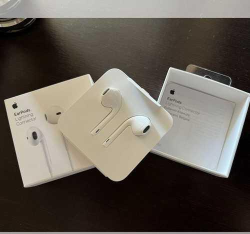 Наушники apple earpods lightning новые