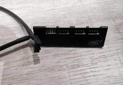 Разветвитель Deepcool Fan Hub 4x4