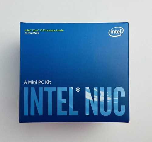 Неттоп Intel NUC i3-6100U / 8GB / SSD 256GB